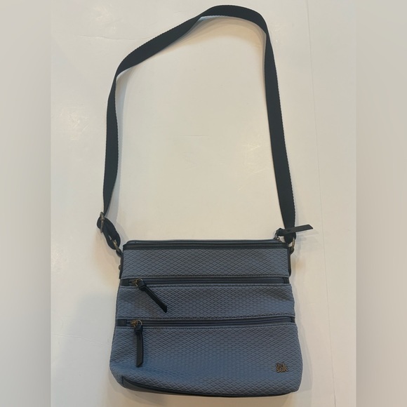 The Sak | Bags | The Sak Basic Olvera Steal Blue Canvas Crossbody Bag ...